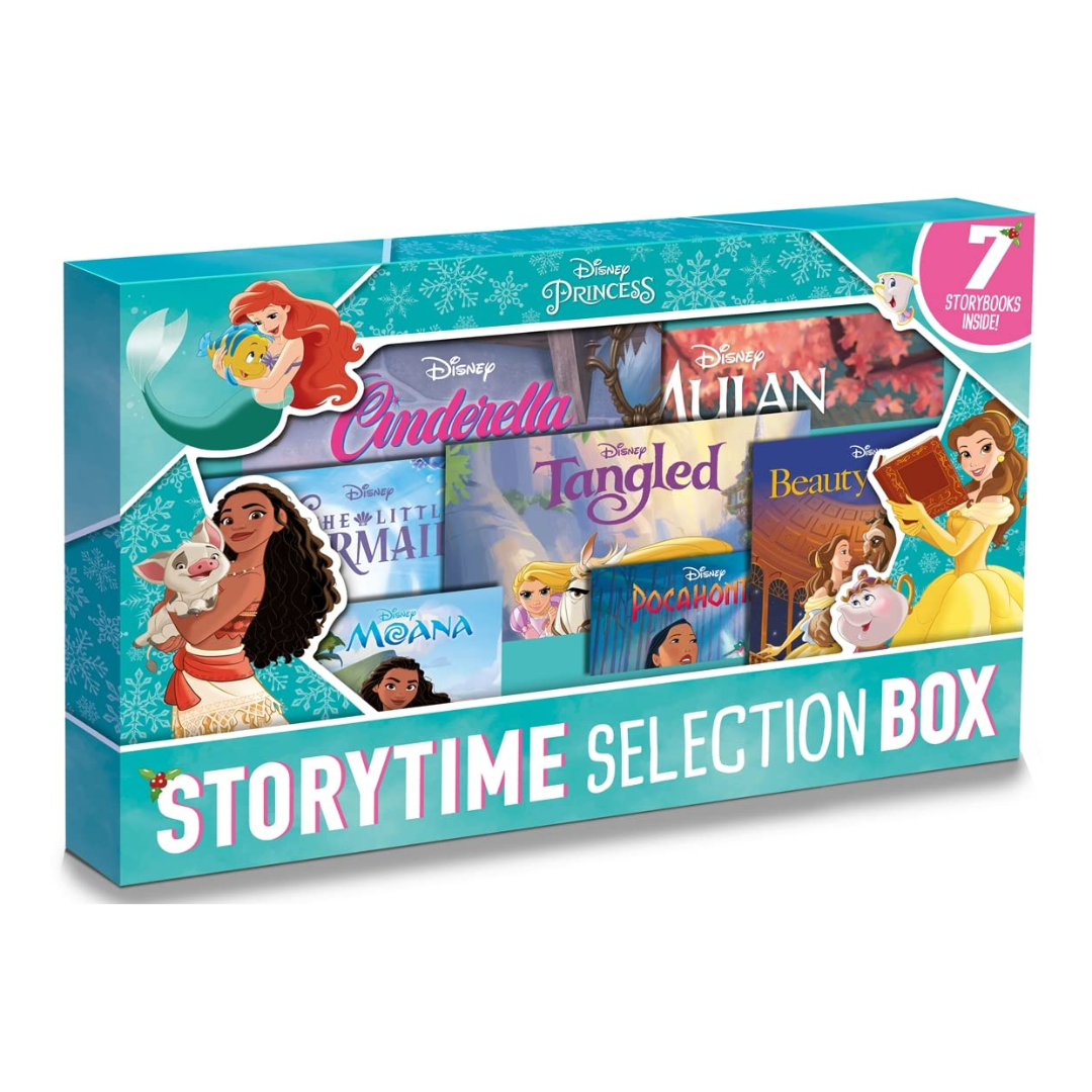 Disney Princess Storytime Selection with 7 Story Books For Kids To Read ...