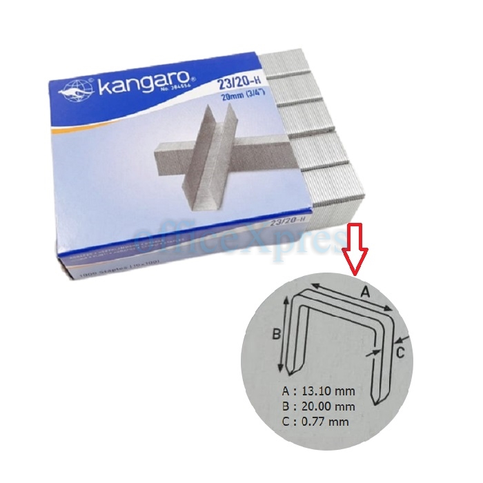 Isi Staples Jilid 2320 / Isi Hekter Jilid / Necis Hekter Jilid / Isi ...