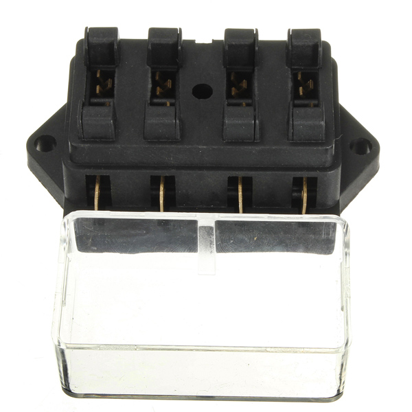 12V 4 Highquality Way Car Truck Automotive Blade Fuse Holder Box ...