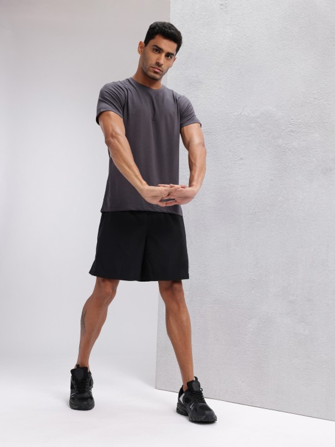 HRX By Hrithik Roshan Brand Logo Printed Training T-shirt For Men ...