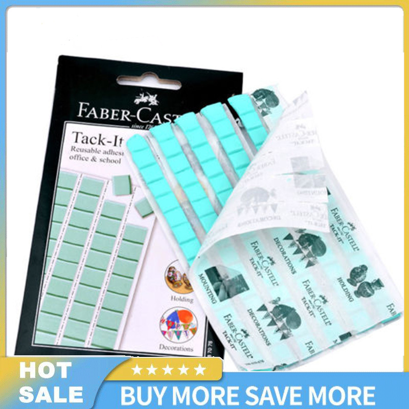 Reusable Adhesive Clay Blue Tack Strip Squares Plastic DIY Nail Tips ...