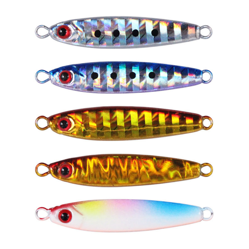 Micro Metal Jig 5g Shore Casting Jigging Lure Fishing Lure Bit ...