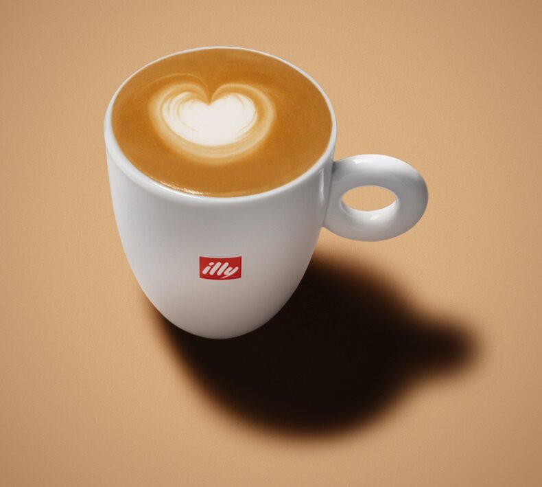 ILLY แก้วกาแฟเซรามิกมัค พิมพ์โลโก้ ILLY - ILLY - ThaiPick