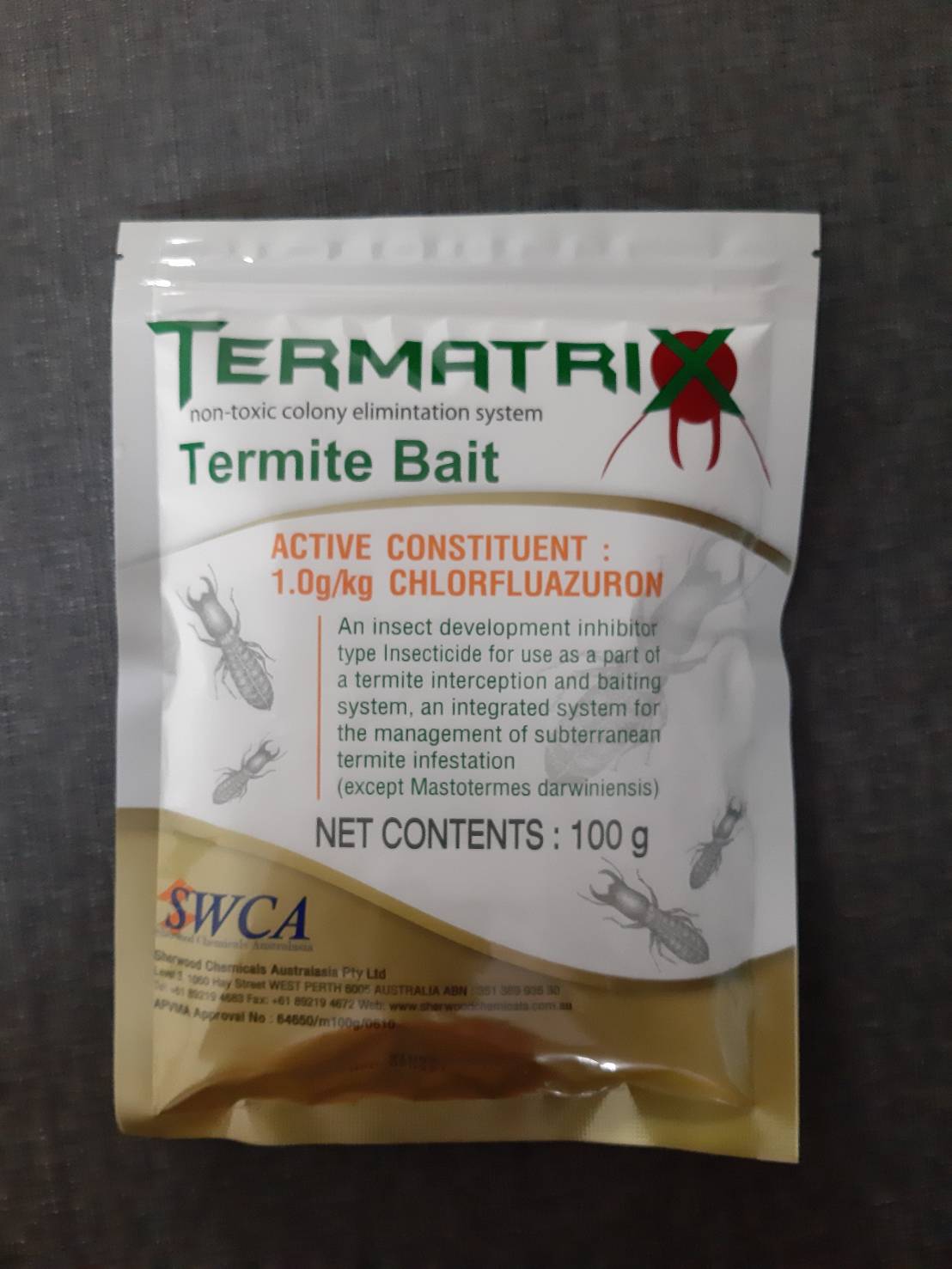 ชุดเหยื่อกำจัดปลวก Termatrix Termite bait (แบบเติม) กำจัดปลวกตายยกรัง เหยื่อปลวก อาหารปลวก ...