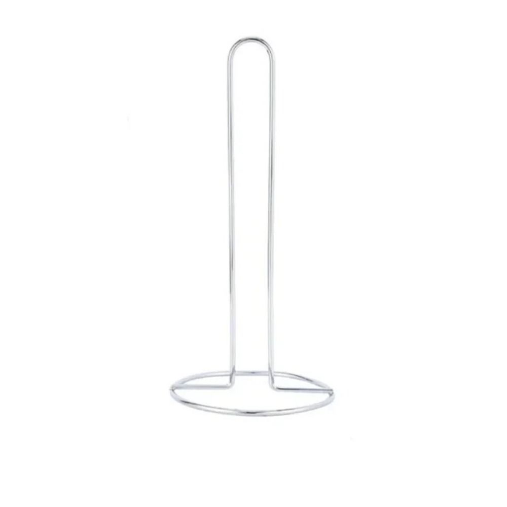 Practical Stainless Steel Roll Paper Towel Holder Black/ One-handed ...