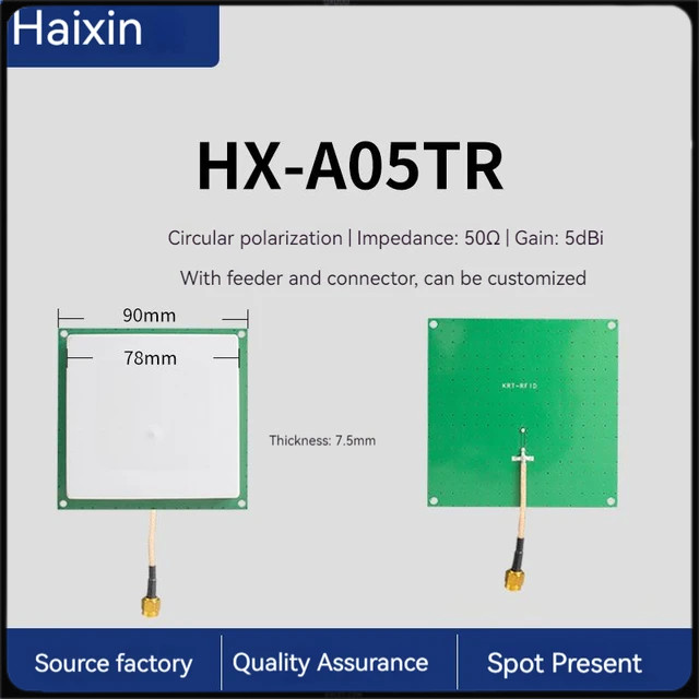 RFID Ceramic Antenna UHF Multi-channel Reader Antenna High Performance ...