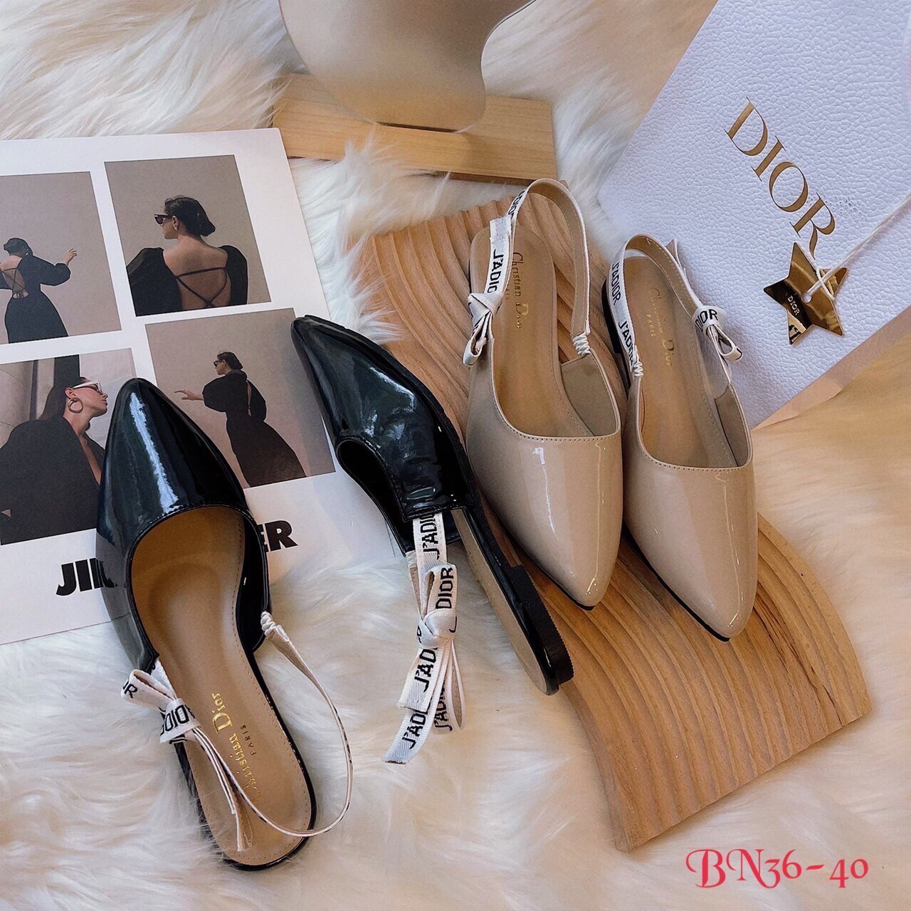 Cristian Dior Style Women Fashion Shoe รองเท้าแฟชั่น ผู้หญิง รองเท้าแตะ ...