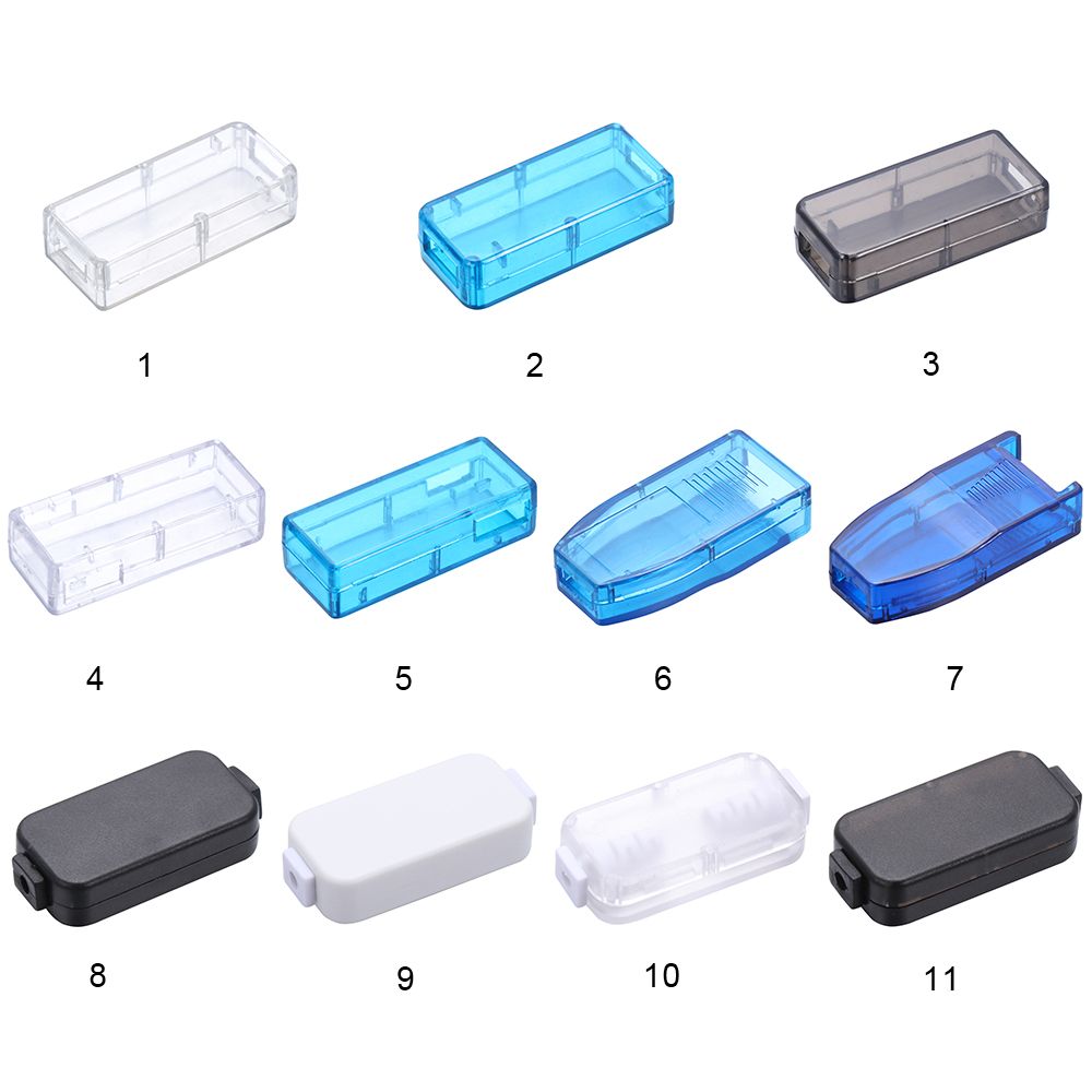 43*22*11mm 56*26*13mm Abs Box Transparent Usb Charger Project Case ...