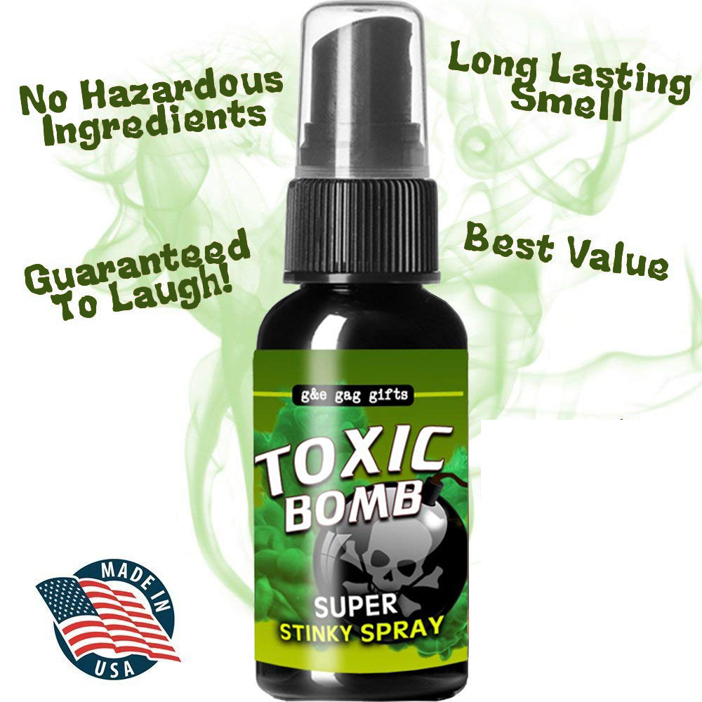 30ml Super Stinky Liquid Fart Gag Prank Joke Spray Can Stink Smelly ...