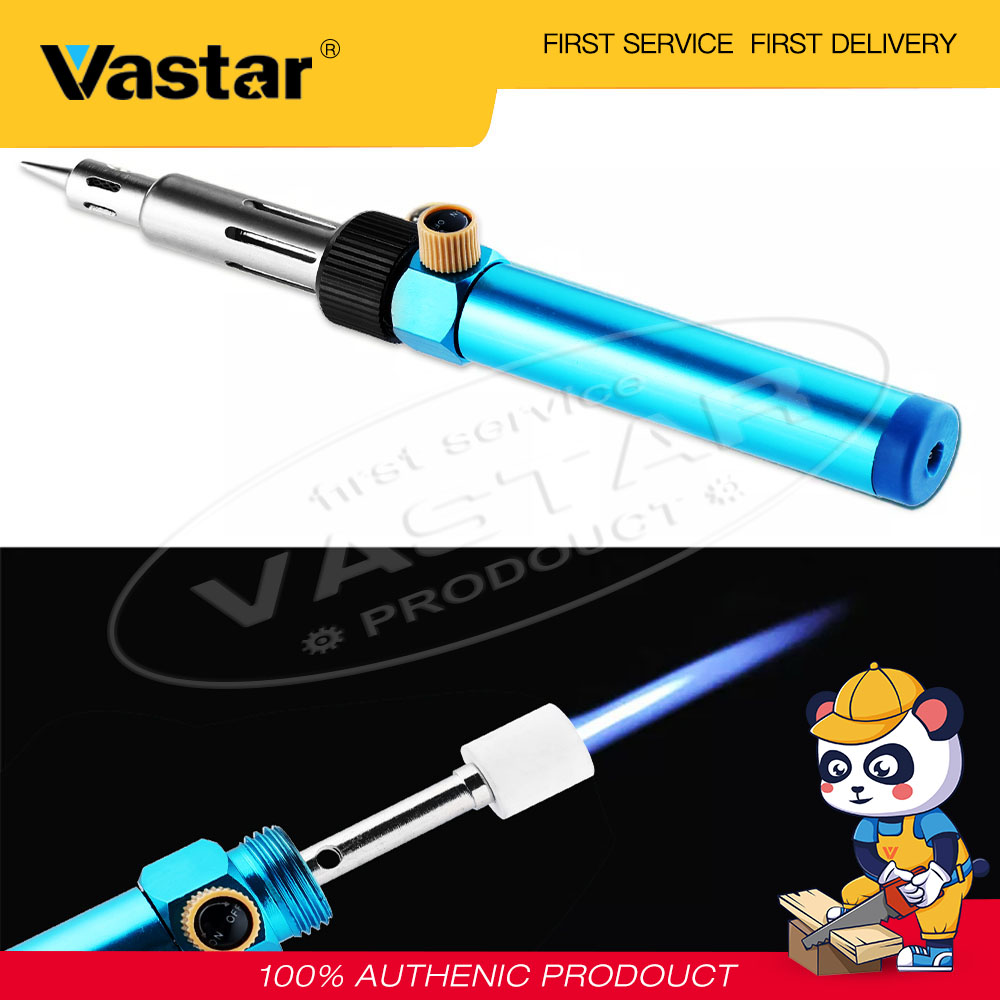 Vastar Cordless Welding Pen Burner Butane Solder Iron Adjustable ...
