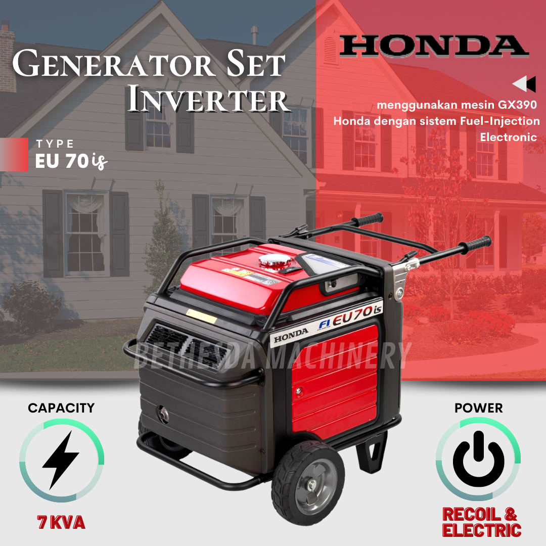 Inverter Generator Honda type silent 7kva | Lazada Indonesia