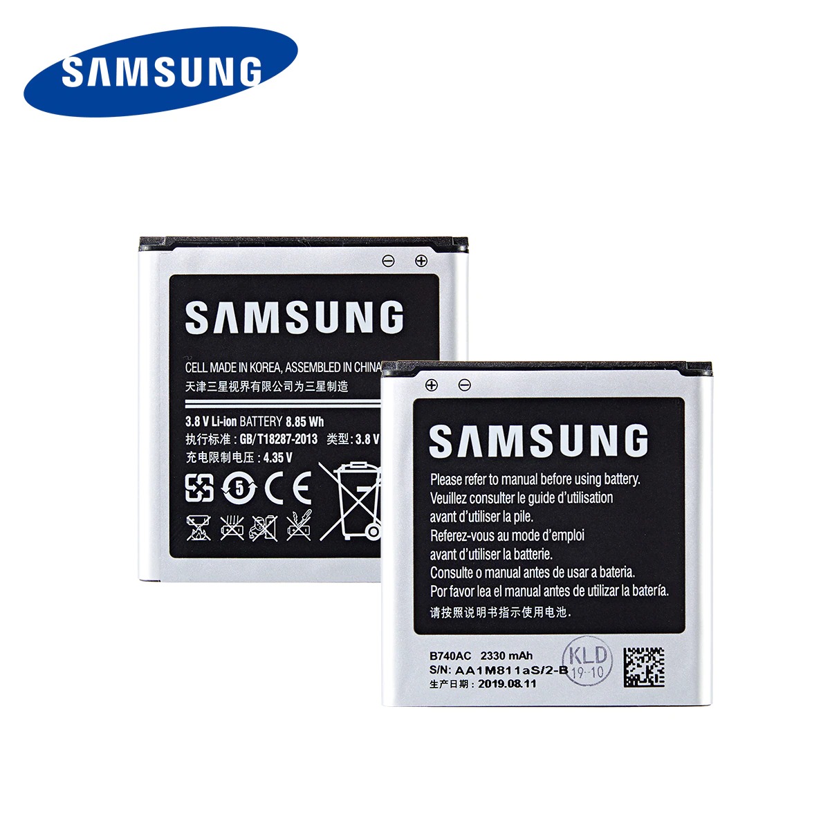 แบตเตอรี่แท้ B740AC B740AE Samsung Galaxy S4 zoom C101 C1010 C105 C105K ...
