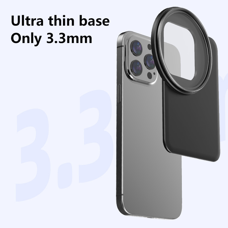 Magnetic Phone Filter Adapter For Apple IPhone Mobile Phone Lens Mount ...