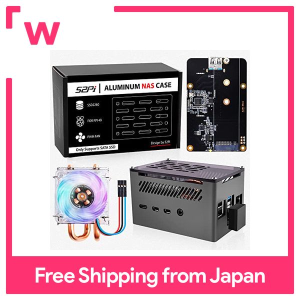 GeeekPi Raspberry Pi Metal Case with Fan Includes Raspberry Pi ...