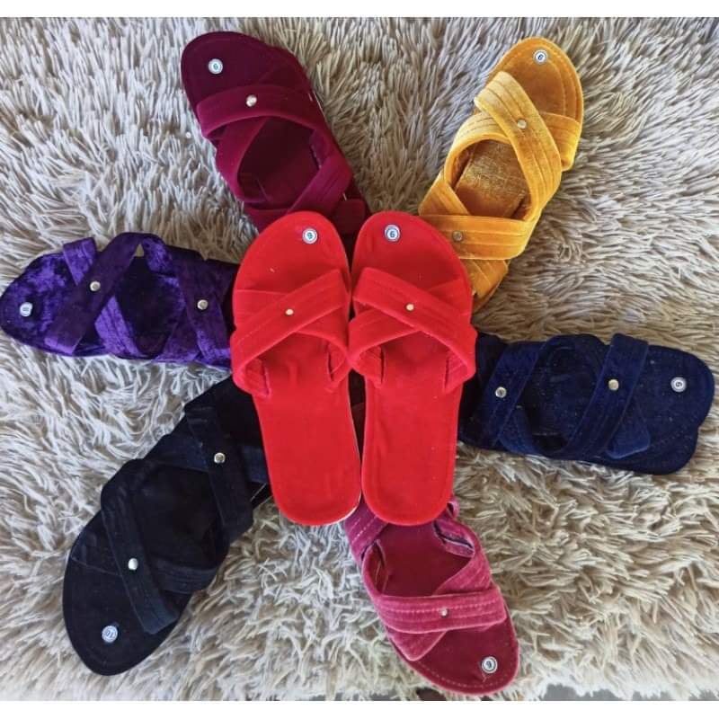 Alpombra Tsinelas Pambahay Cross Style (RandomColors Only) | Lazada PH