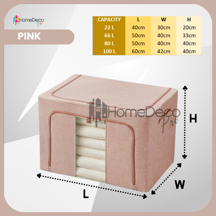 Ultra Large Capacity Foldable Detachable Double Zipper Steel Frame Rod ...