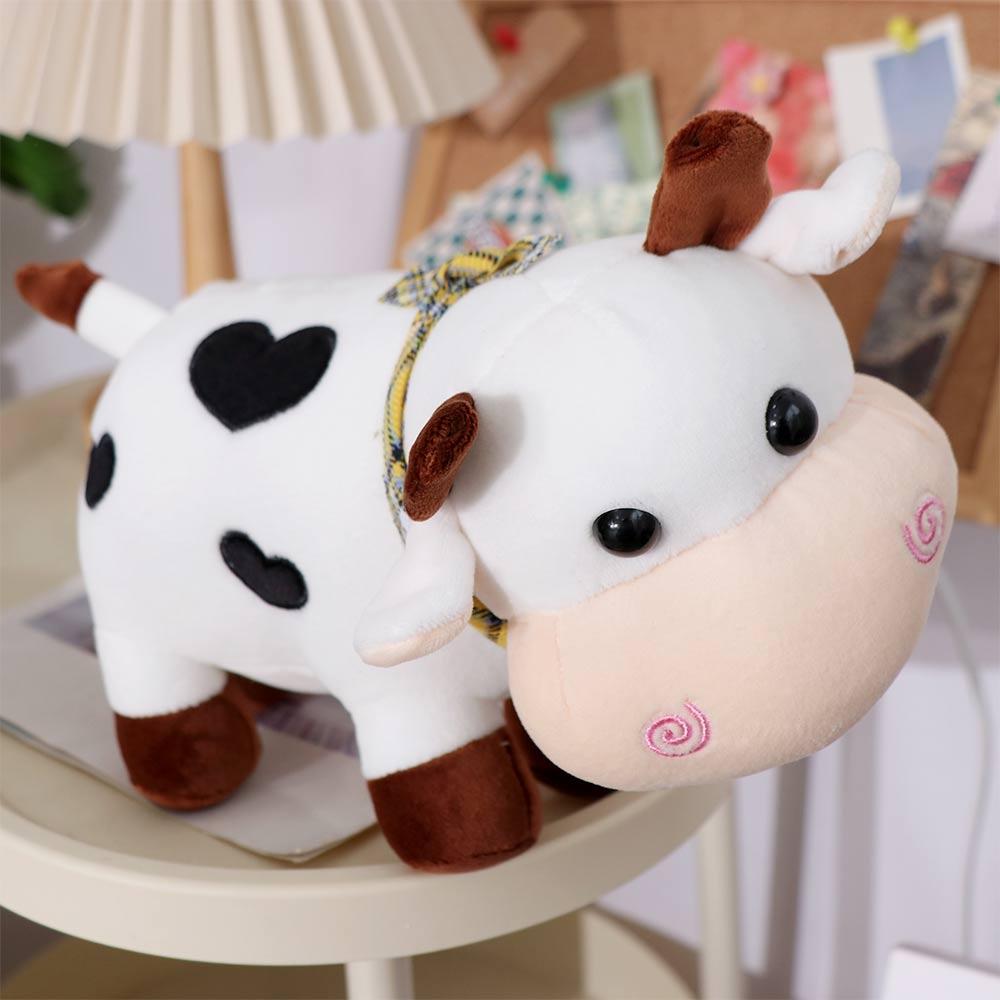Home Decoration Cartoon Stuffed Animals Smile Cow Soft For Girls Cow ...