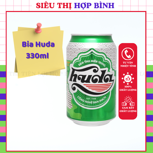 Bia Huda 330ml đậm đà miền trung | Lazada.vn