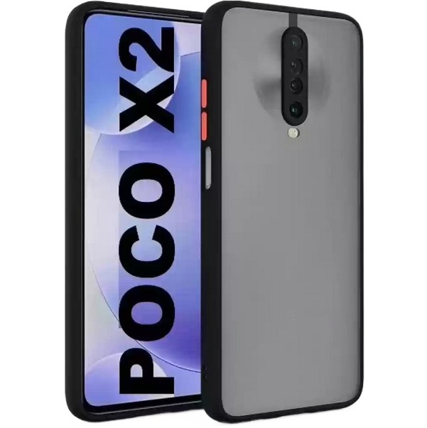 Luxury Matte Cases For Xiaomi Poco X2 Redmi K30 Shockproof Camera ...