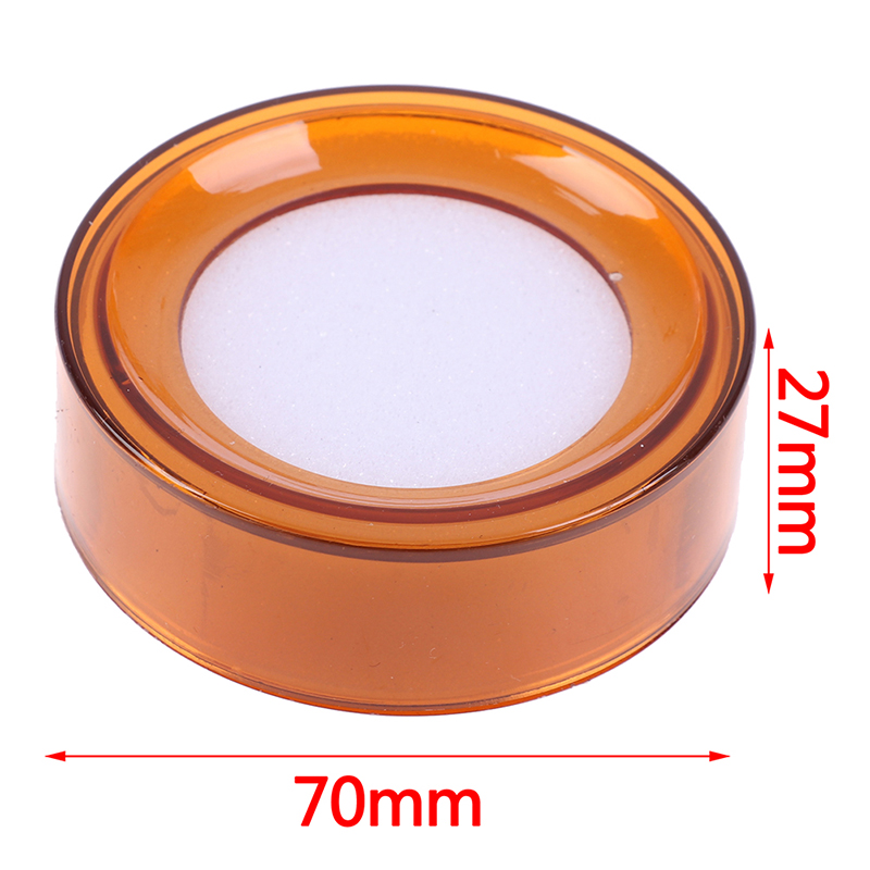 2PCS/Lot Plastic Round Case Finger Wet Sponge Damper for Casher Count ...