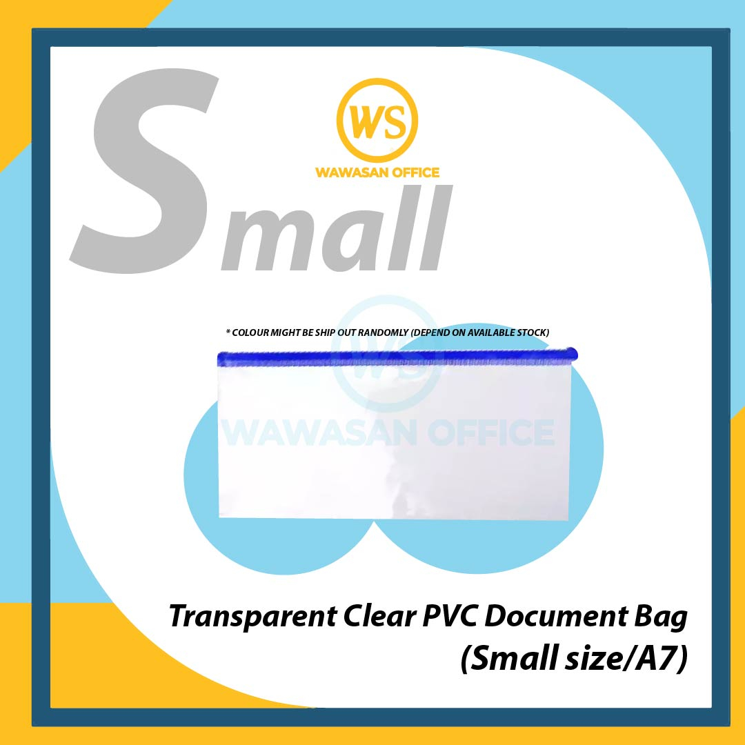 Transparent Clear PVC Document Bag / Zip Bag / Document Pouch / PVC ...