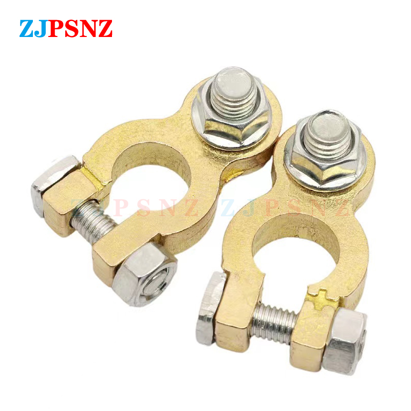2pcs Car Terminal Wire Cable Clamp Quick Post Terminal Positive ...