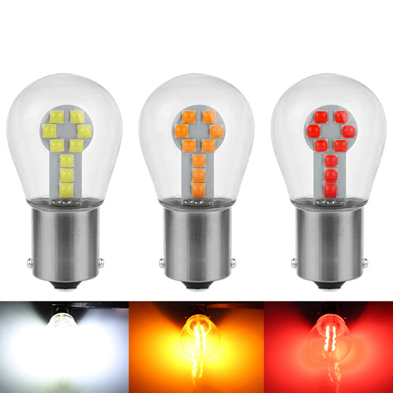 1156 BA15S P21W Led 1157 BAY15D P21/5W LED Bulbs 18SMD Car Fog Lights ...