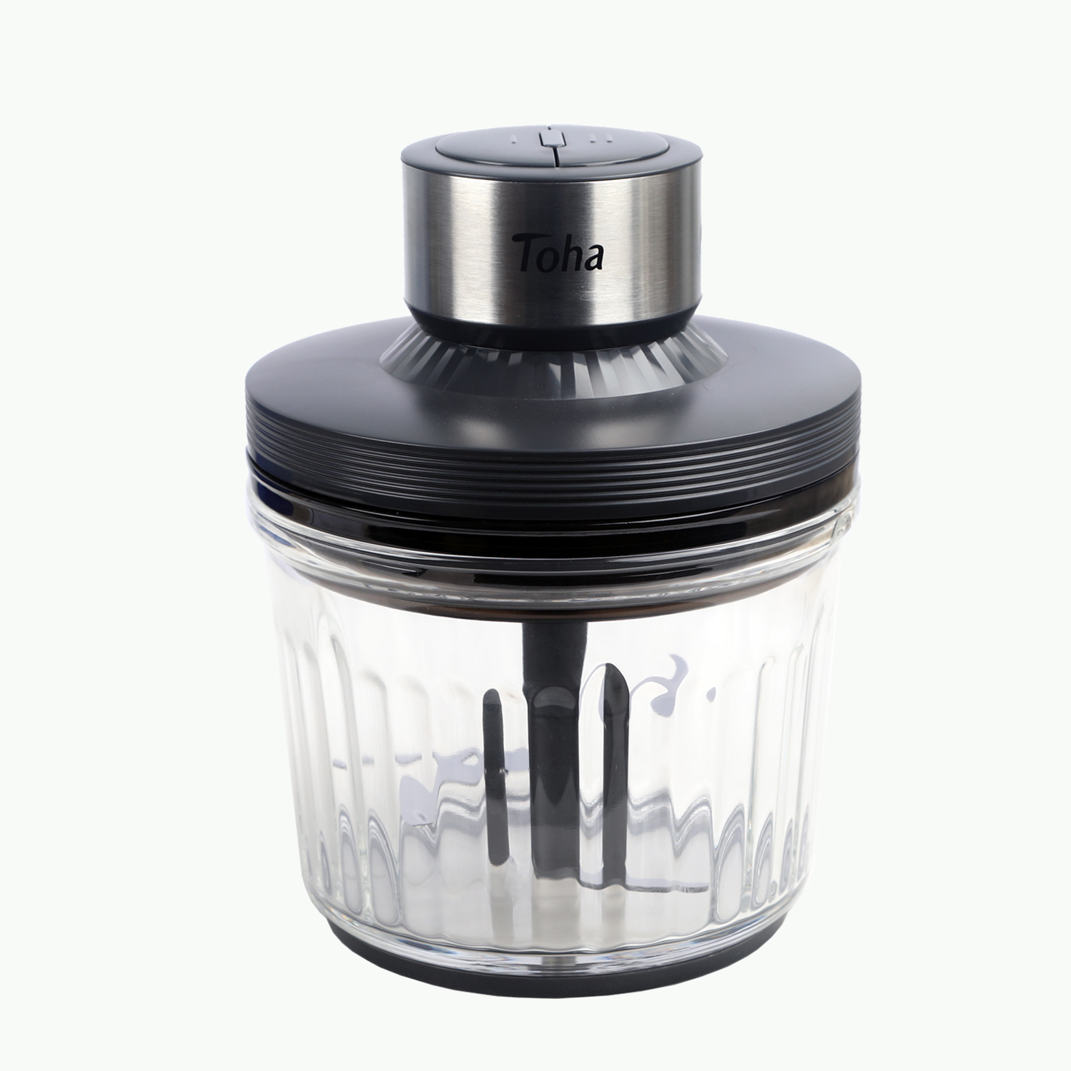 Food Chopper Toha Multi-function Kitchen Food Chopper 2L Glass Bowl ...