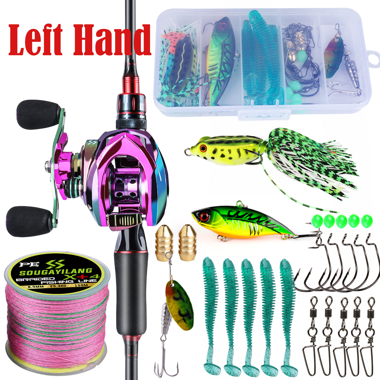 🔥Shipping from Malaysia, in stock, Fishing Rod and Reel Full Set UL 1 ...