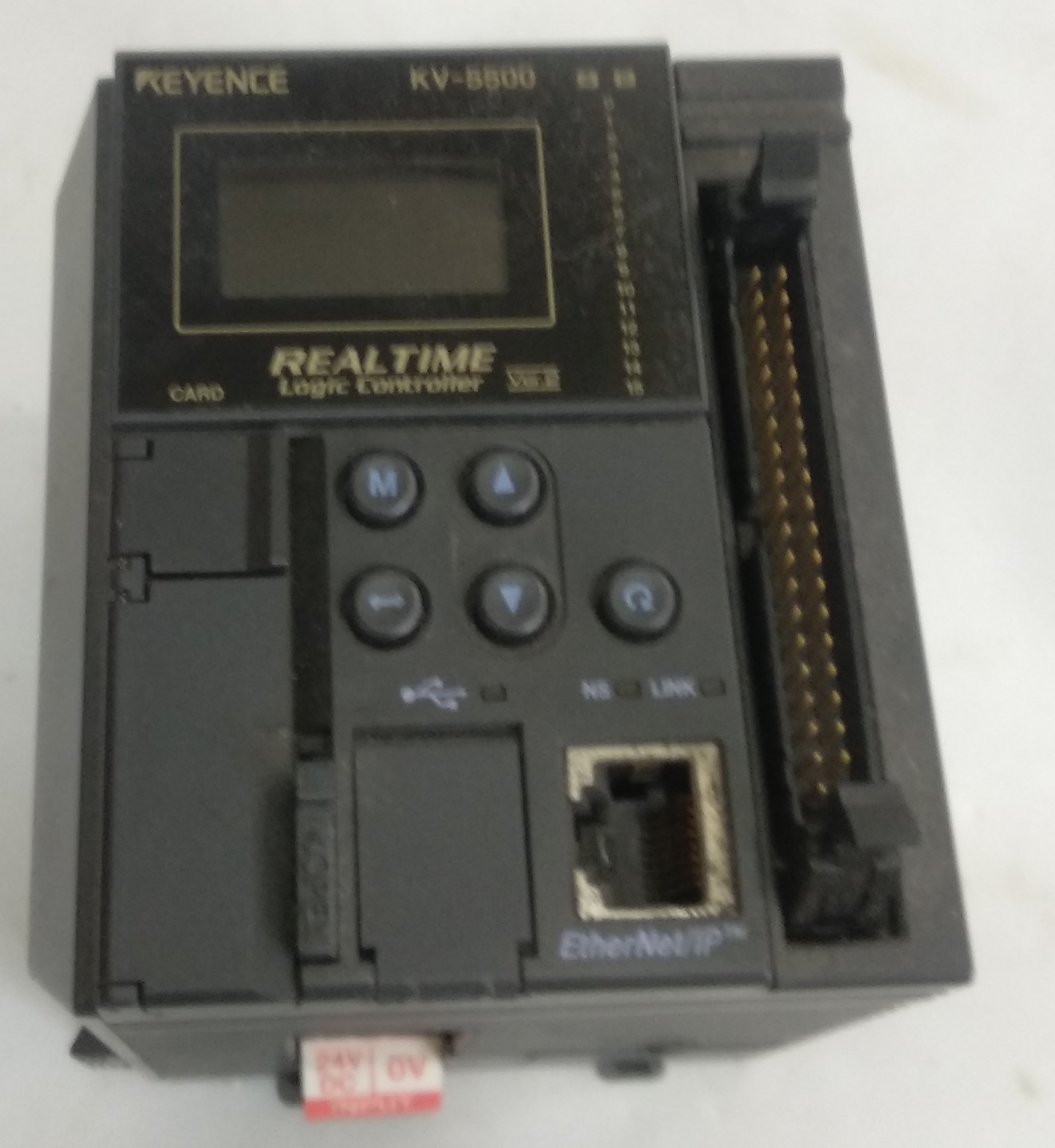keyence PLC CPU KV5500+ KV-L20V ร้อมพอร์ต EtherNet /IP ™ ในตัว (สภาพใช้ ...