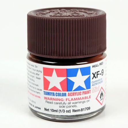 Tamiya XF- 9 HULL RED - ACRYLIC MINI | Lazada PH