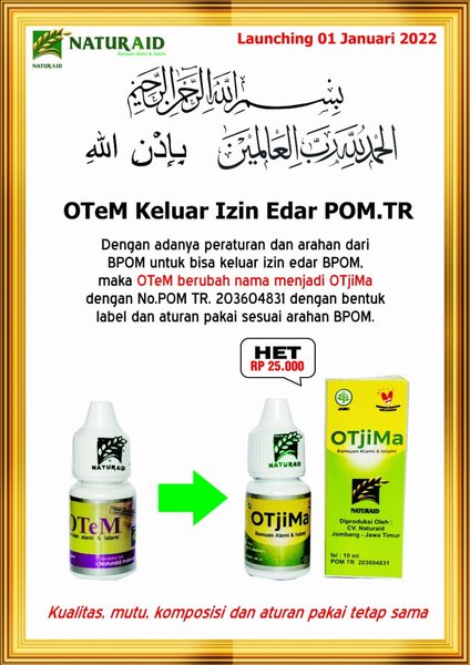 OTEM Herbal Obat Tetes Mata / OJTIMA SUDAH BPOM | Lazada Indonesia