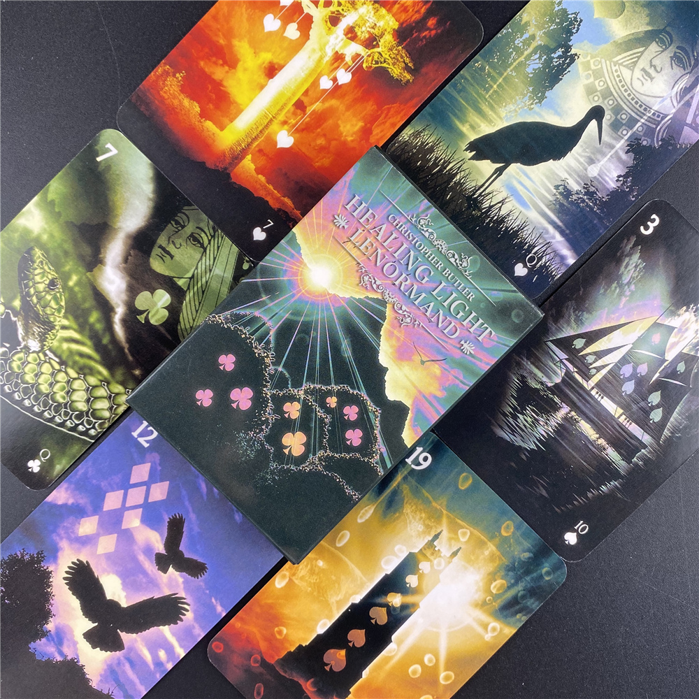 【LKFJ4OSA96】New English St.patrick Day Lenormand Oracle Card Fate ...