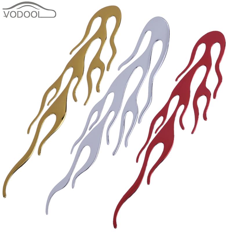【Hottest Trends】Waterproof 3D Fire Flame Car Sticker Motorcycle Fuel ...