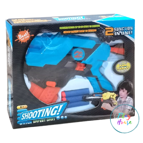 2 function in 1 nerf gun Blaster Shooting Water Gun Nerf Gun 2 Function ...