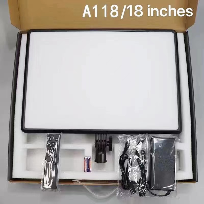 ไฟไลฟ์สด ไฟถ่ายภาพในสตูดิโอและถ่ายสินค้า รุ่น A112 /A111/ A118 พร้อมขา ...