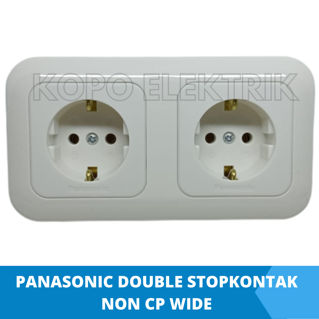 Stopkontak seri / double (Non CP) PANASONIC Stop Kontak Tanam IB ...
