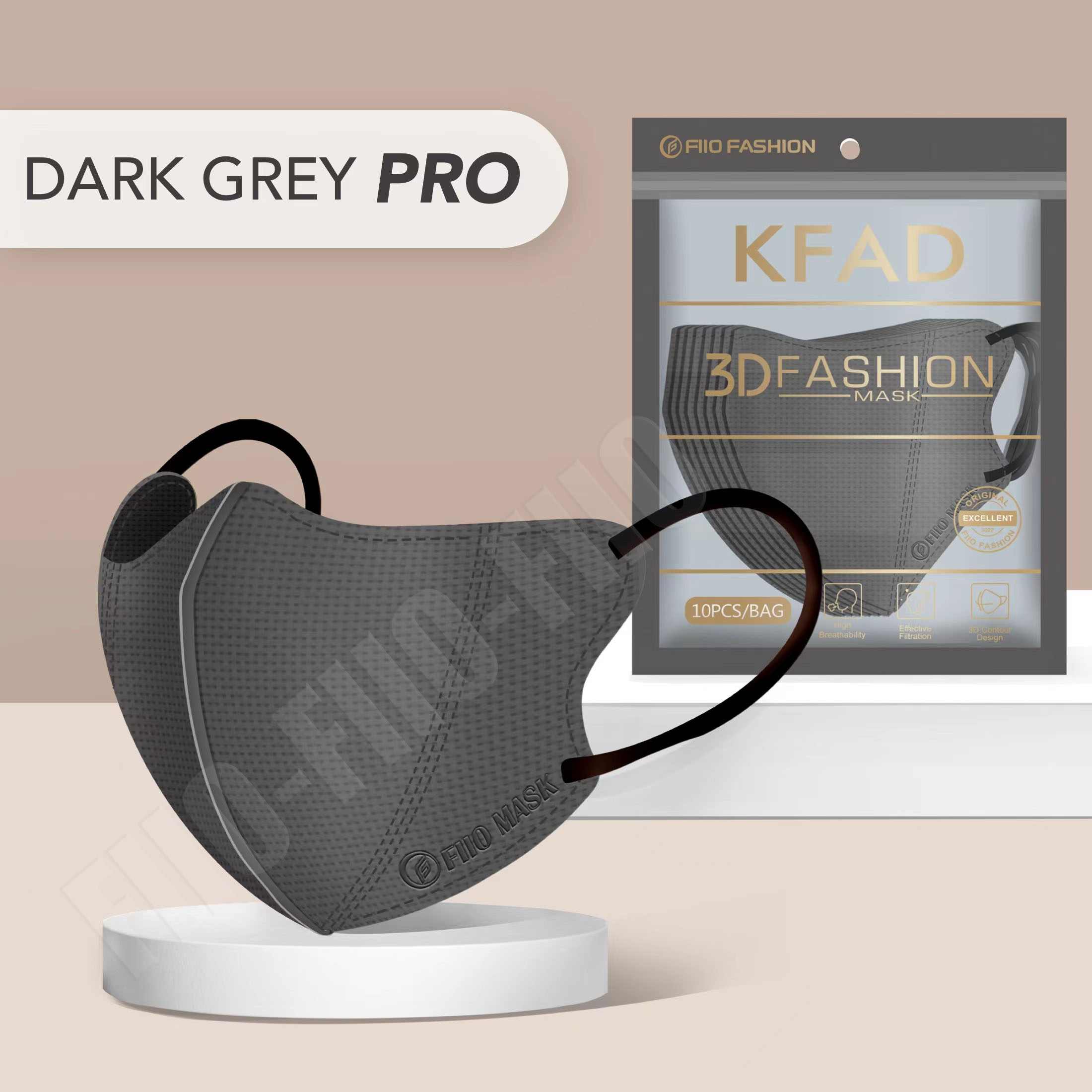 【FIIO FASHION】3D Mask Butterfly Mask 3D Face-lifting Facemask More ...