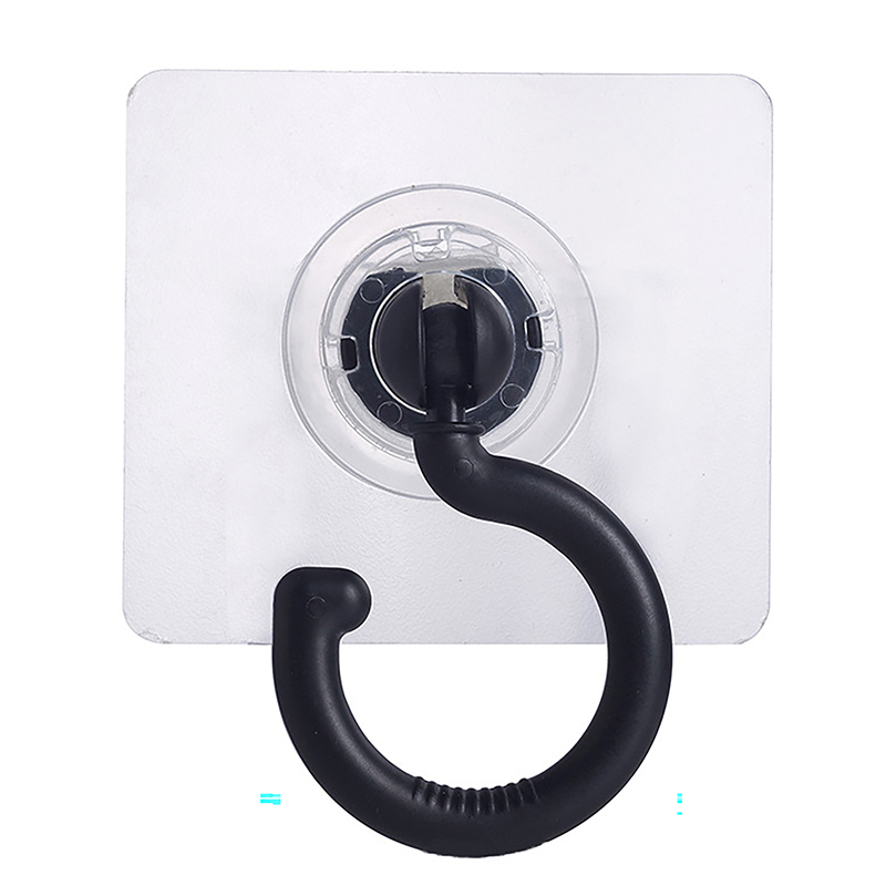 Transparent Wall Hooks Adhesive Hooks Waterproof Door Hangers Load Rack ...