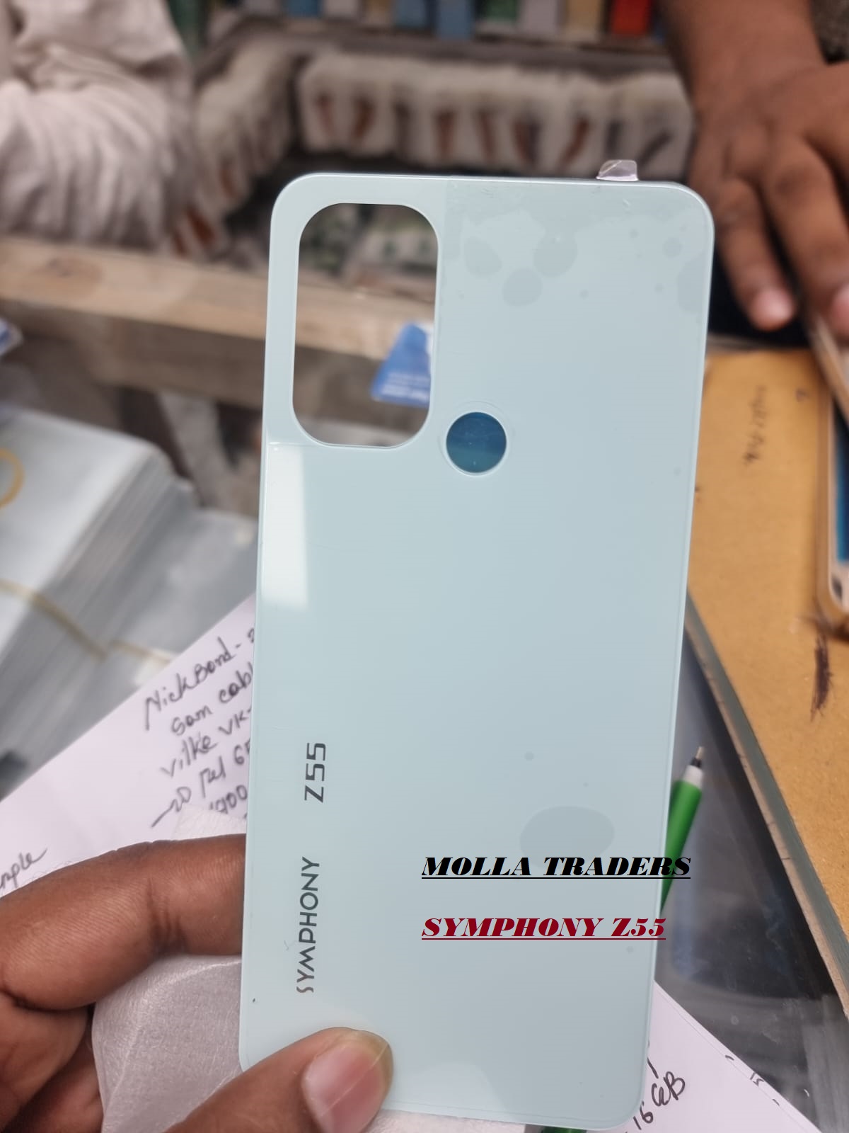 Replacement Backshell Glass Panel for Symphony Z55 Battery Back Door ...
