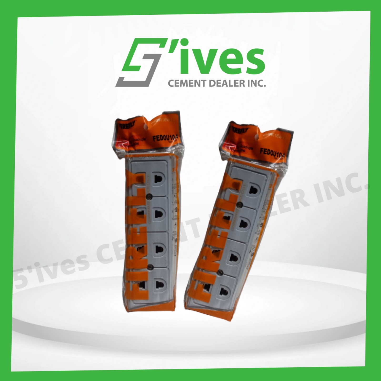 FIREFLY Quadruple Convenience Outlet | Lazada PH