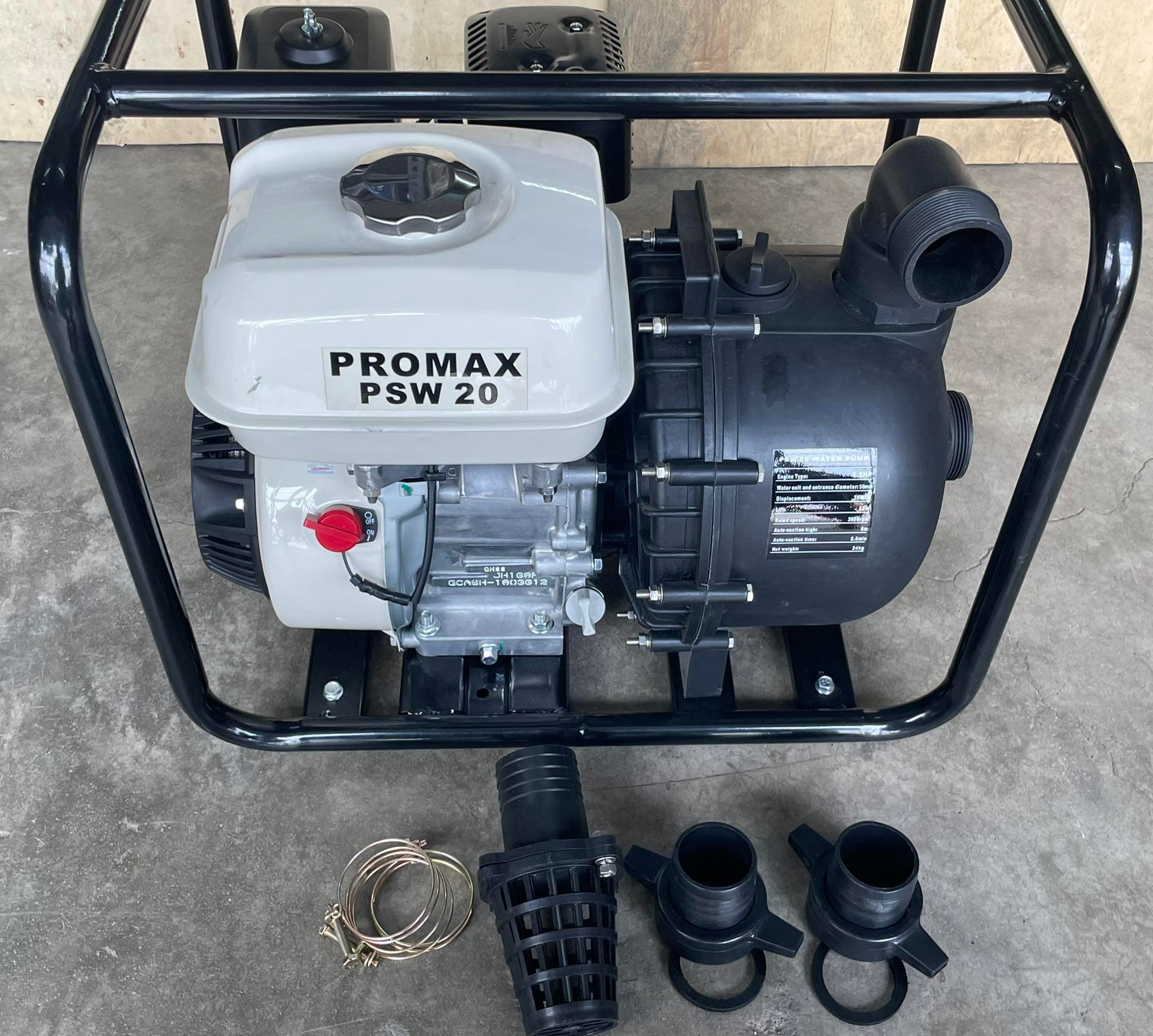 Gasoline engine pump FIBERGLASS pump FOR SALTWATER POWERED BY HONDA 2X2 ...