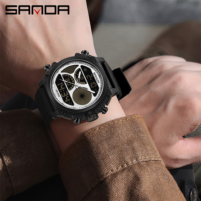 SANDA Multi Display Multi Function Watch Dial Visualization Design ...