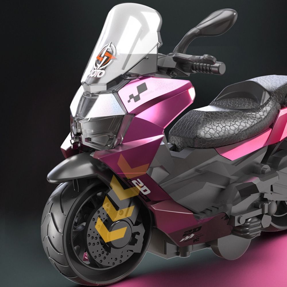Creative Miniature Alloy Motorcycle Model Inertia Vehicle Toy ...