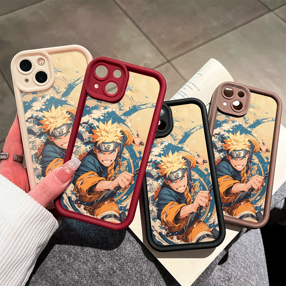 UCUC for Redmi 14C Back Cover Handsome Naruto Ladder Camera Soft Rubber ...