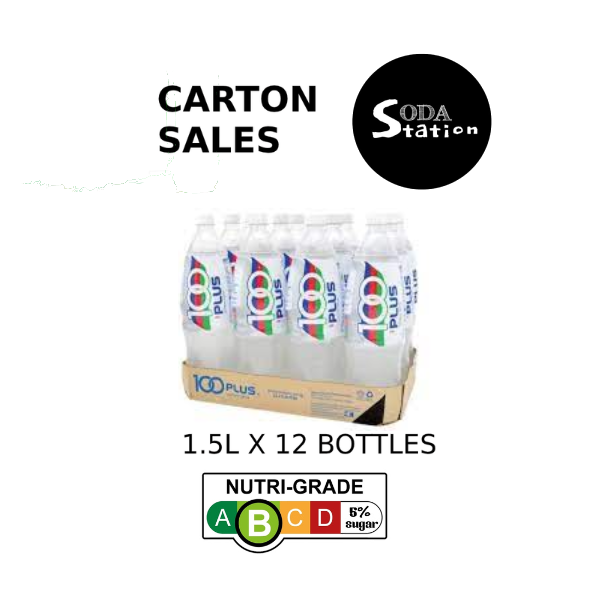 100 PLUS 1.5l X12 Bottles Carton | Lazada Singapore