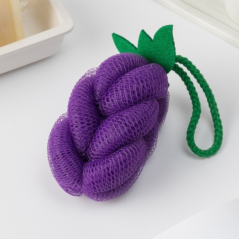 New Fruit Vegetable Series Bath Ball Towel Hangable Cartoon Face ...