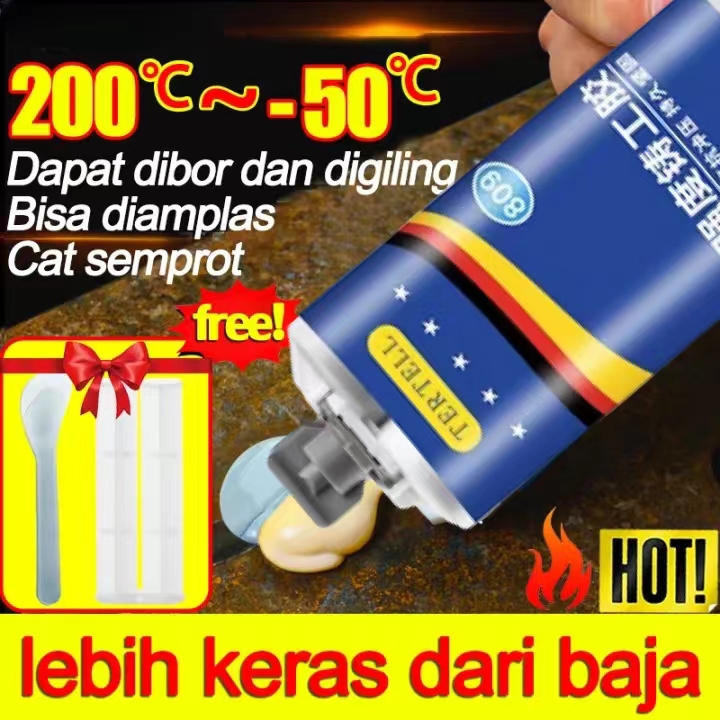 ⚡lem besi super kuat ori⚡AB lem las besi tahan panas lem besi tahan ...