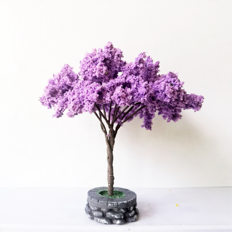 【Buy with eyes closed】12cm Simulation Cherry Blossom Tree Model Scale ...