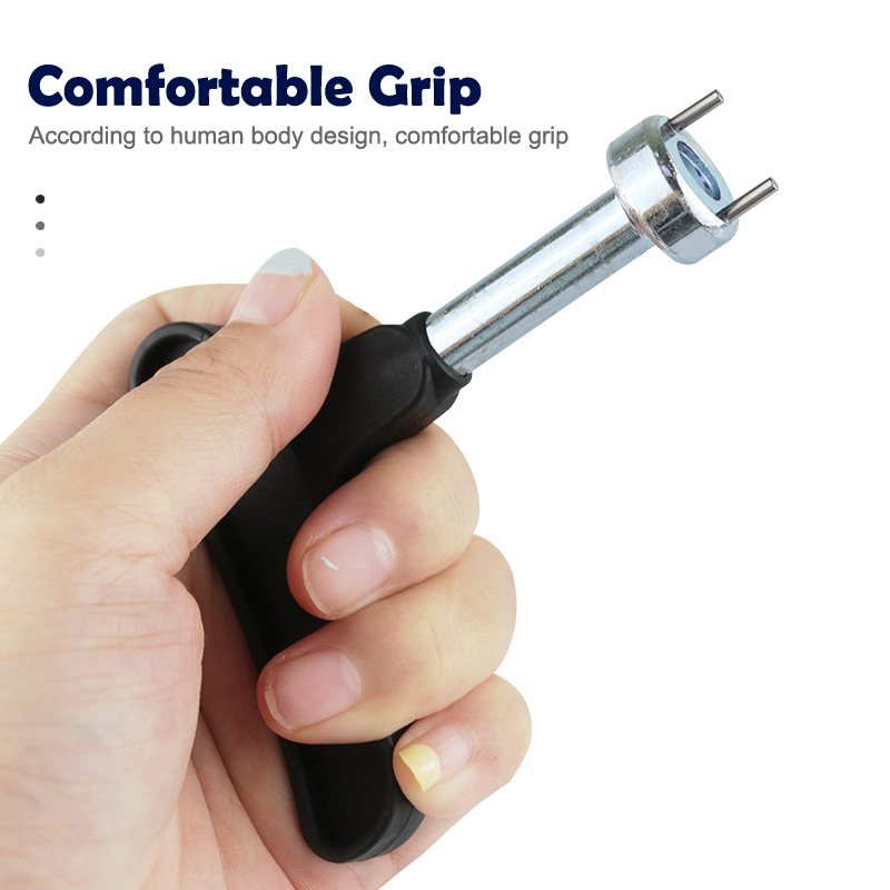 Golf Spike Wrench Remover Tool Nail Puller Golf Shoe Cleats Ratchet Key ...